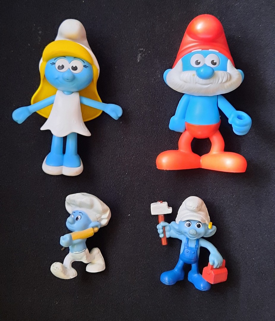 Smurfs Toy Figures Set, Hobbies & Toys, Toys & Games on Carousell