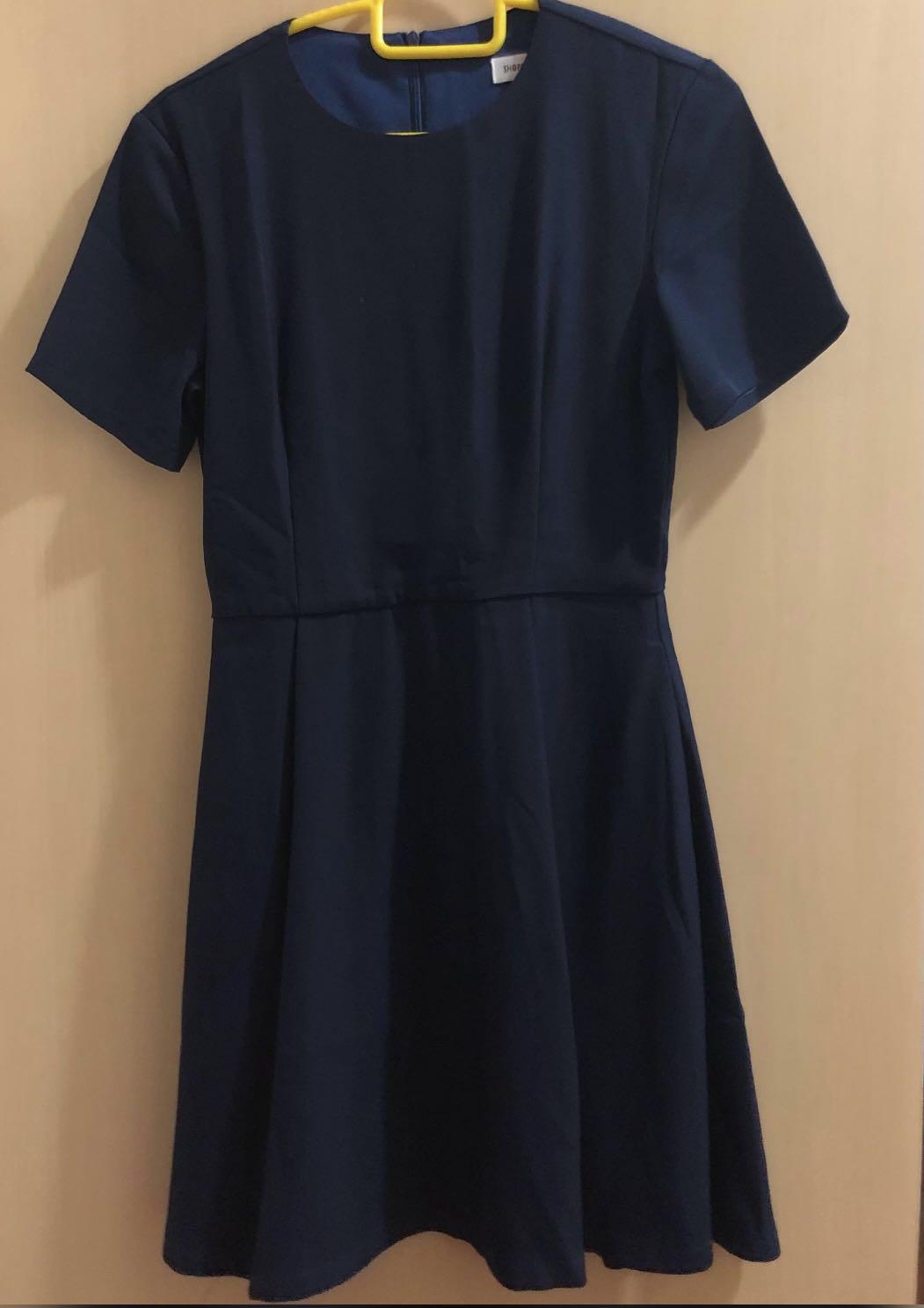 SSD navy blue work dress, Women's Fashion, Dresses & Sets, Dresses on ...