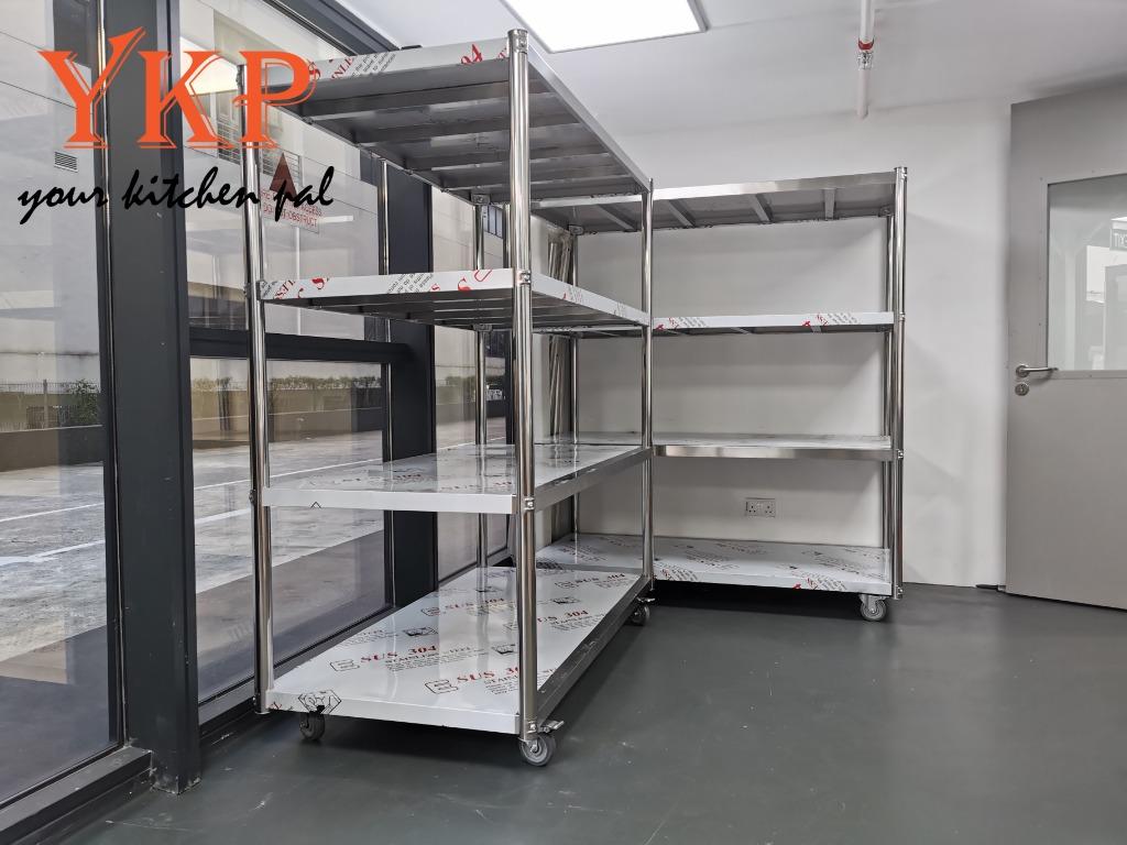 Stainless Steel Rack Commercial Kitchen Shelf Stainless Steel Table ...