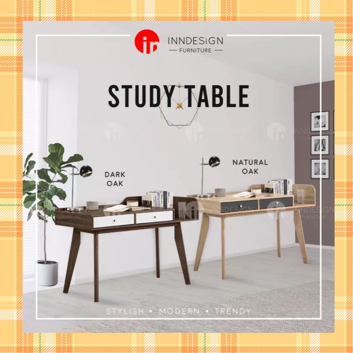 Study Table fully assembled, Furniture & Home Living, Furniture, Tables ...