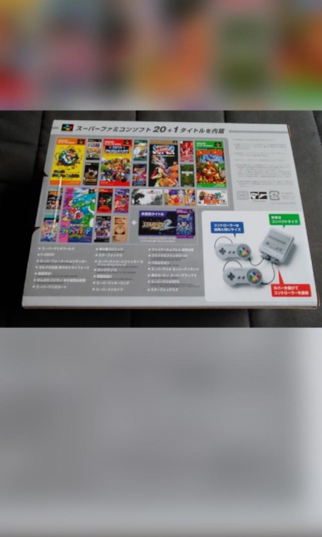Super Famicom mini console , Nintendo switch & PS4, Video Gaming, Video ...