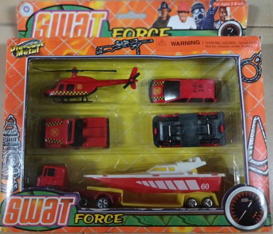 Swat Force Box Set, 興趣及遊戲, 玩具 & 遊戲類 - Carousell