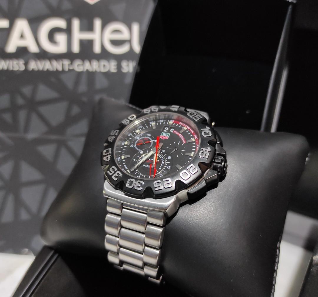 Tag Heuer F1 Chronograph Kimi Raikkonen Edition - Full Set, Men's ...