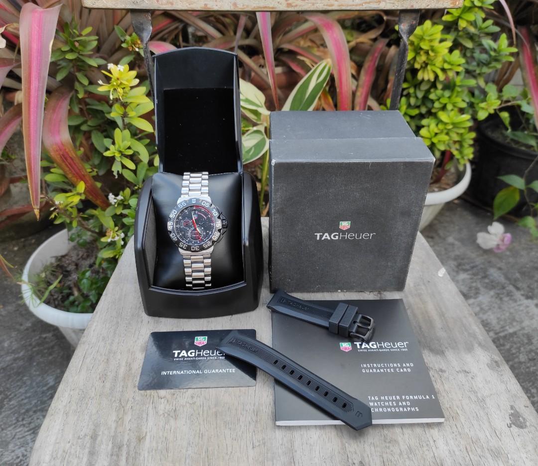Tag Heuer F1 Chronograph Kimi Raikkonen Edition - Full Set, Men's ...