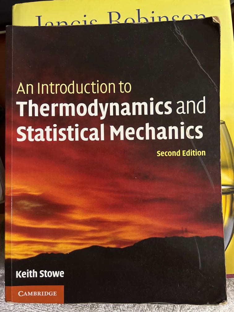 Thermo and statistical mechanics, Hobbies & Toys, Books & Magazines ...