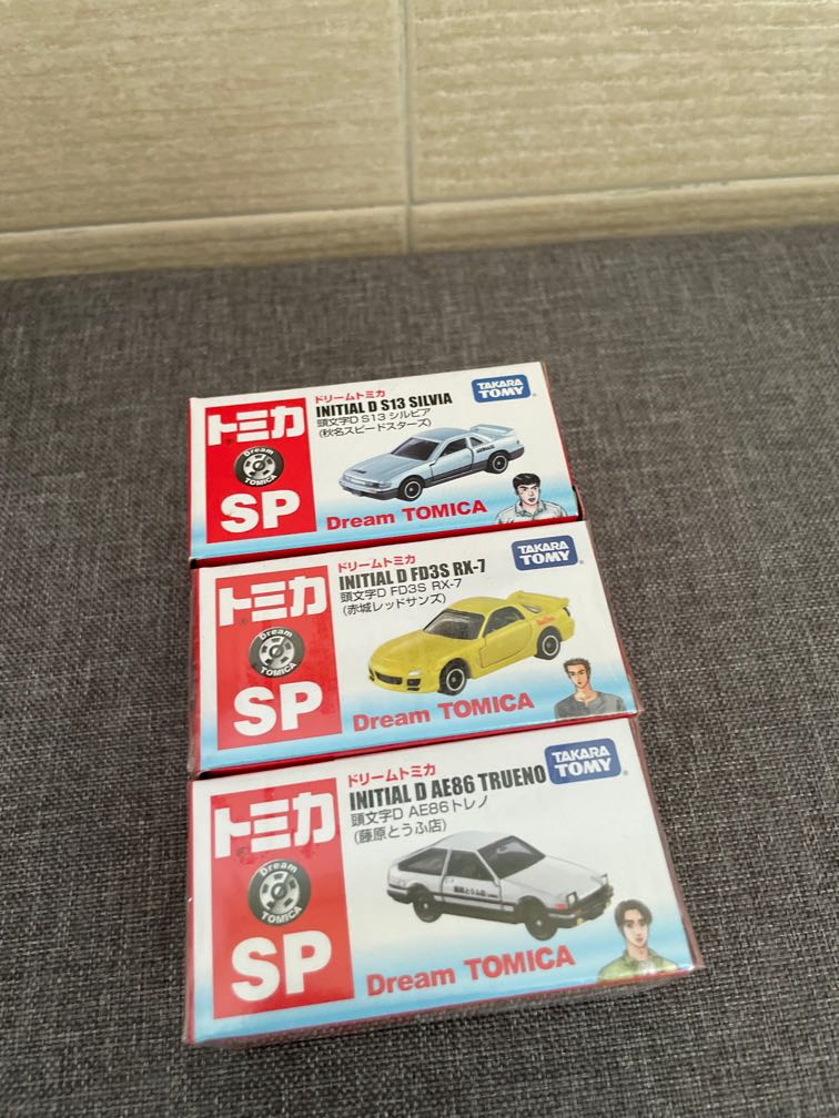 Tomica 頭文字D 車仔, 興趣及遊戲, 玩具 & 遊戲類 - Carousell