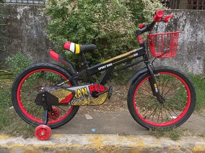 ToRAN KIDS BIKE SIZE20 WITH TRAINING WHEELS, Sports Equipment, Bicycles ...