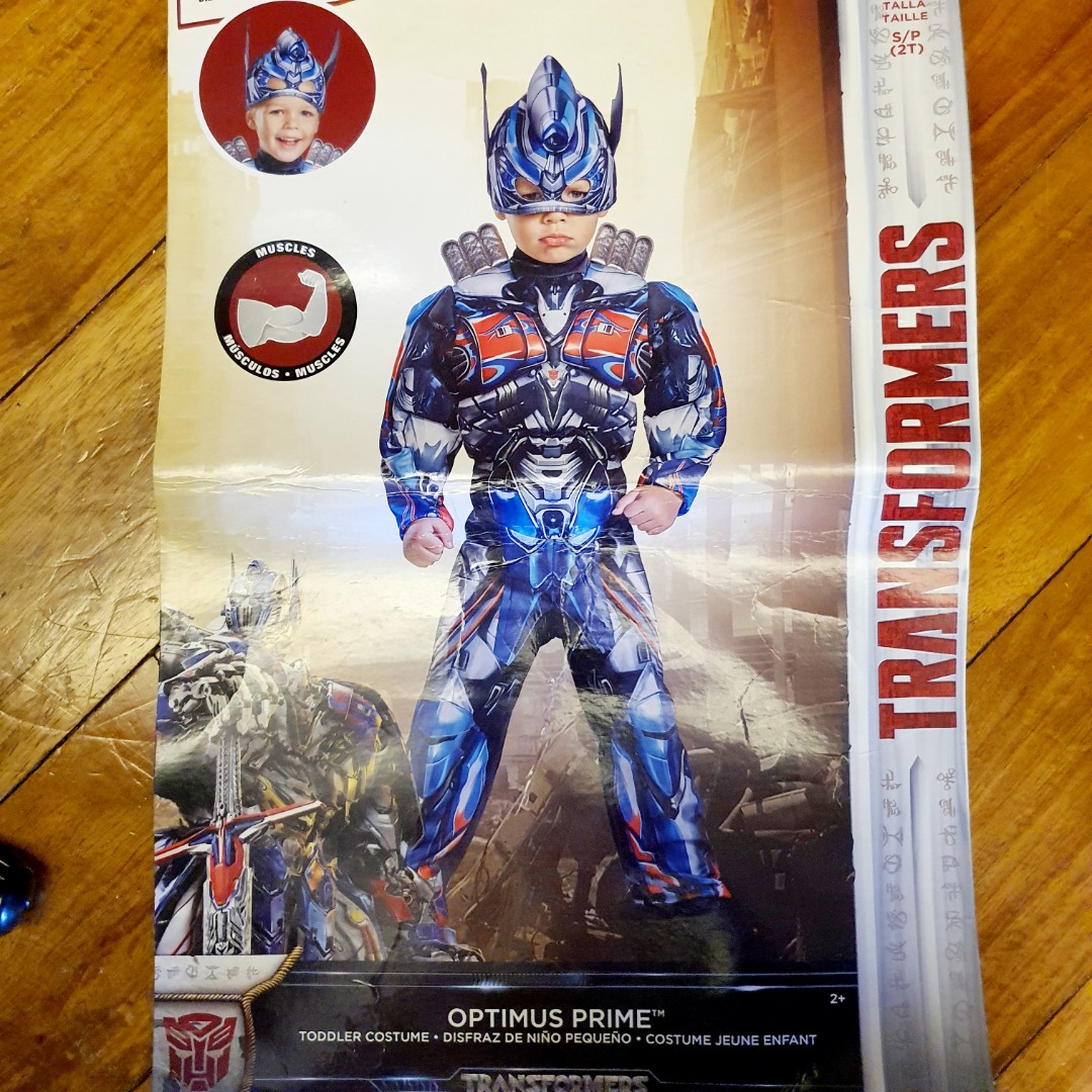 Transformers optimus prime costume 2+, Babies & Kids, Babies & Kids ...