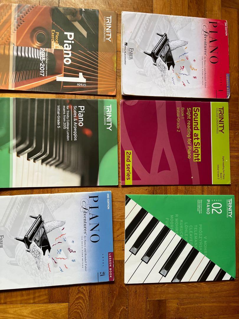 Trinity College music books - piano Grade 1, Hobbies & Toys, Books ...