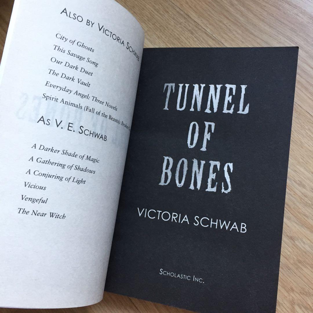 Tunnel of Bones by Victoria Schwab, Hobbies & Toys, Books & Magazines ...