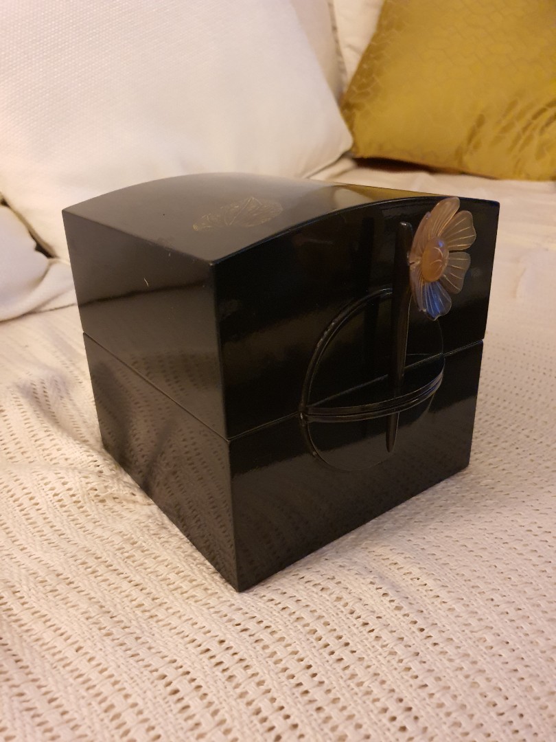 Vietnamese black Lacquer box, Furniture & Home Living, Home Decor ...