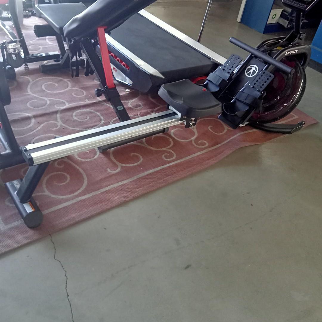Water Reaistance Rowing Machine MARCY PRO, Sports Equipment, Exercise ...