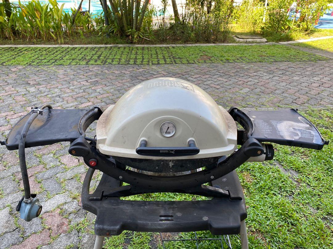 Weber Q1200, Furniture & Home Living, Outdoor Furniture on Carousell