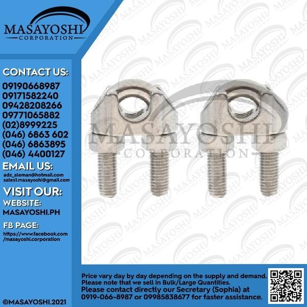 Wire Rope Clip 10mm | Clip | U-Bolt Wire Rope Clip | Rigging ...