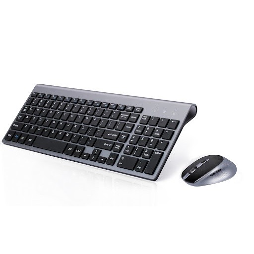 Wireless Keyboard and Mouse Combo, JOYACCESS 2.4G Slim KB2UK (Space Grey), Computers & Tech ...