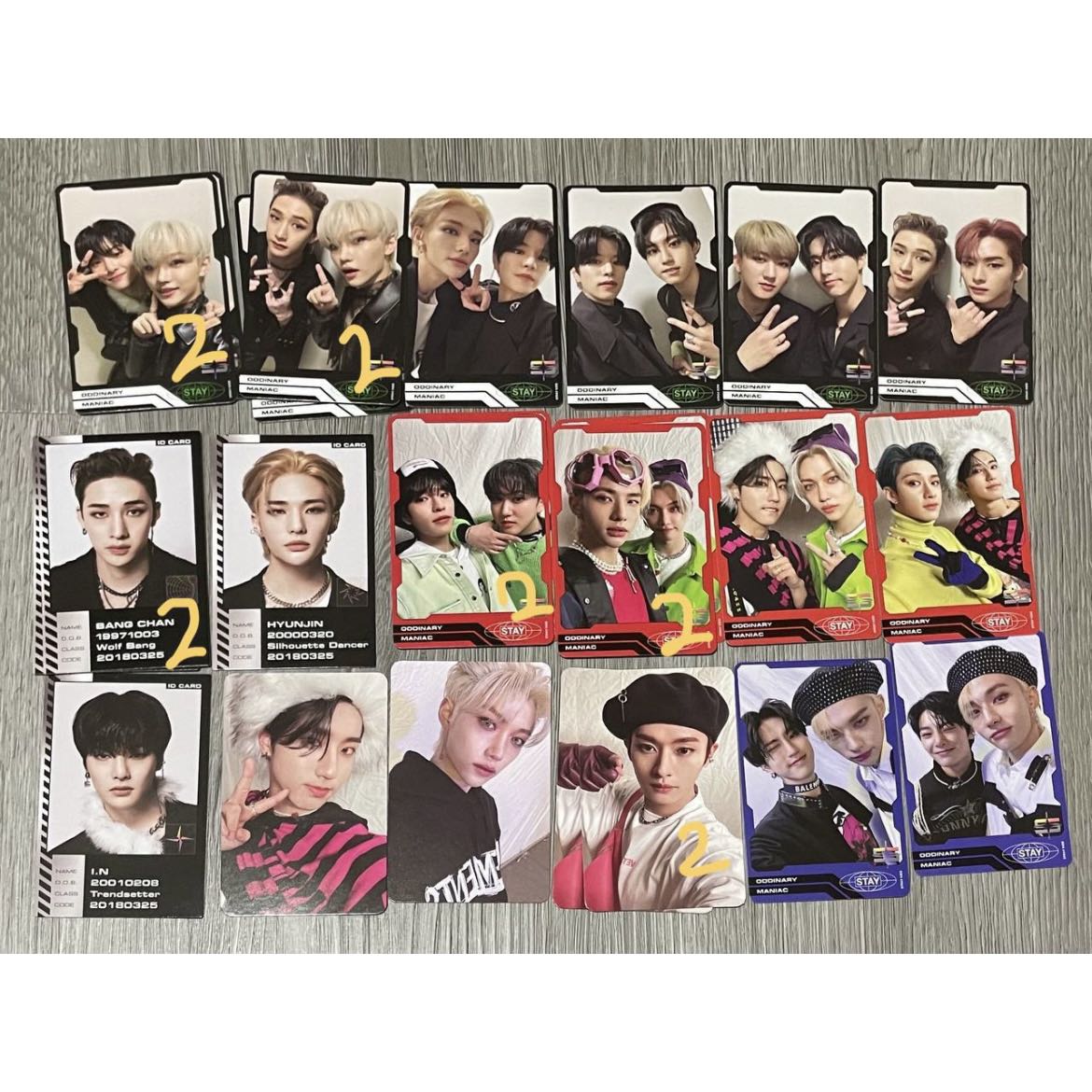WTS STRAY KIDS ODDINARY ALBUM PHOTOCARDS PC, Hobbies & Toys ...