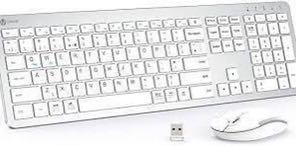 Ultra Slim Wireless Multimedia Keyboard & Mouse Model KG9006 Mouse ...