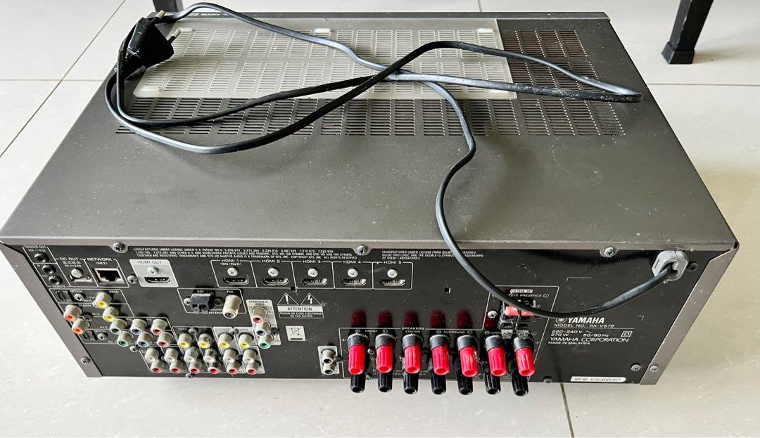 Yamaha AV receiver RX-V675, TV & Home Appliances, TV & Entertainment ...