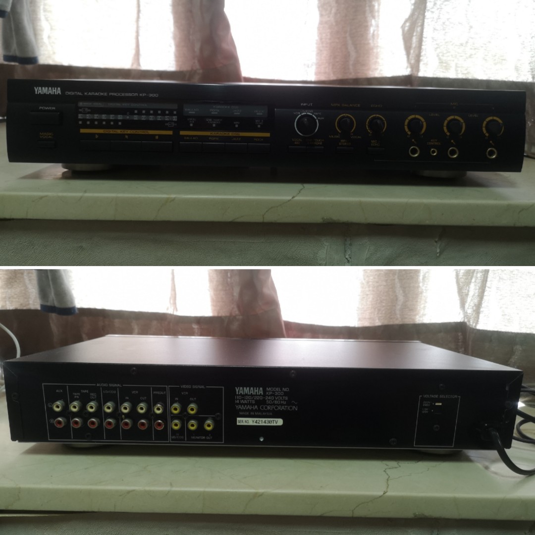 Yamaha Digital Karaoke Processor KP-300, 音響器材, 其他音響配件及設備 - Carousell