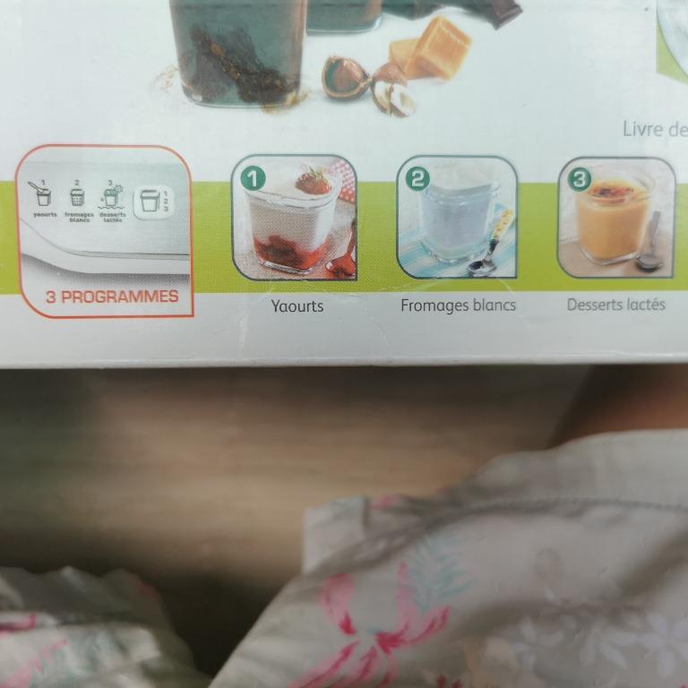 YOGURT/DESERT MAKER 12 POTS - SEB MULTIDELICE, TV & Home Appliances ...