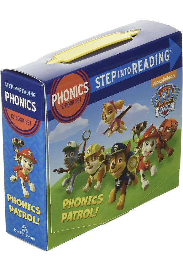 12 books set: Paw Patrol Phonics Box Set (PAW Patrol) (Step Into Reading), Hobbies & Toys, Books ...