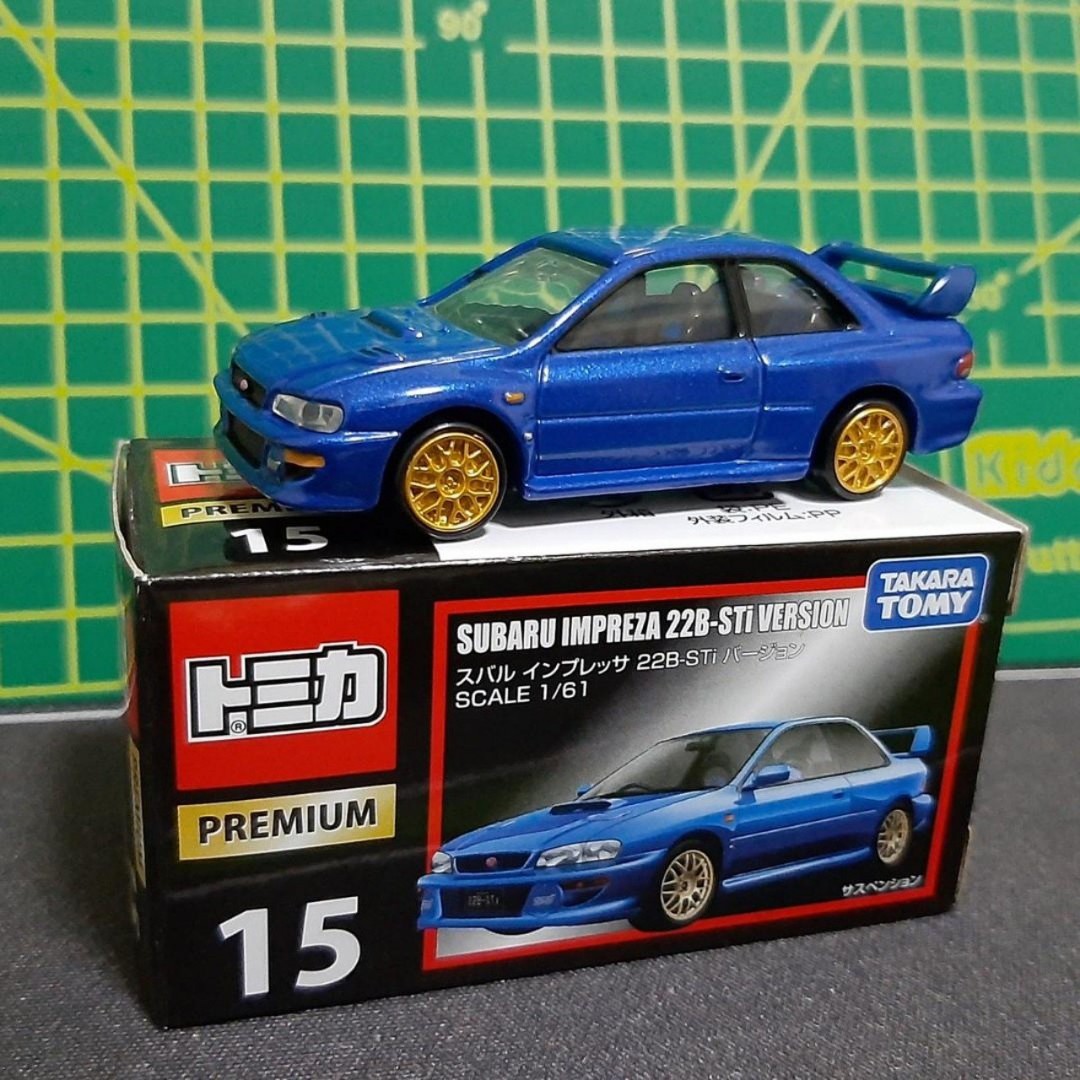1/64 Subaru Impreza WRX 22B STi, Hobbies & Toys, Toys & Games on Carousell