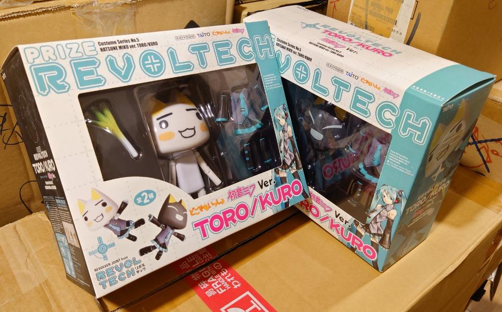 全新 Toro Sony 貓 Cat 初音 Ver 海洋堂 山口式 Kaiyodo Revoltech, 興趣及遊戲, 玩具 & 遊戲類 ...