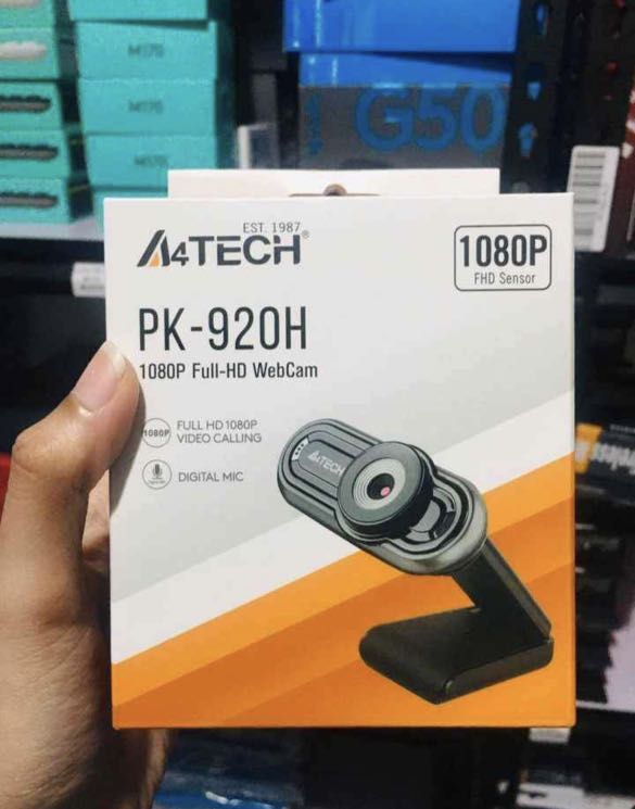 A4Tech PK-920H 1080P Full HD Webcam with Mic, Computers & Tech, Parts ...