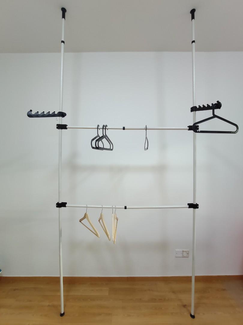 Adjustable clothes hanger fully modular, Furniture & Home Living, Home ...