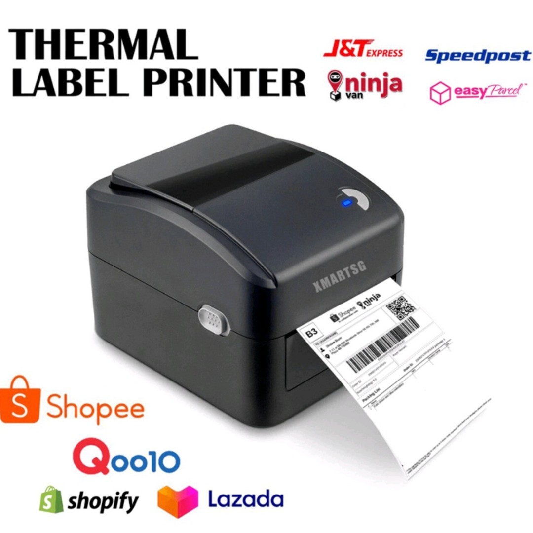 Airway Bill Thermal Printer + FREE 3 ROLLS(100x150mm),(100x70mm ...