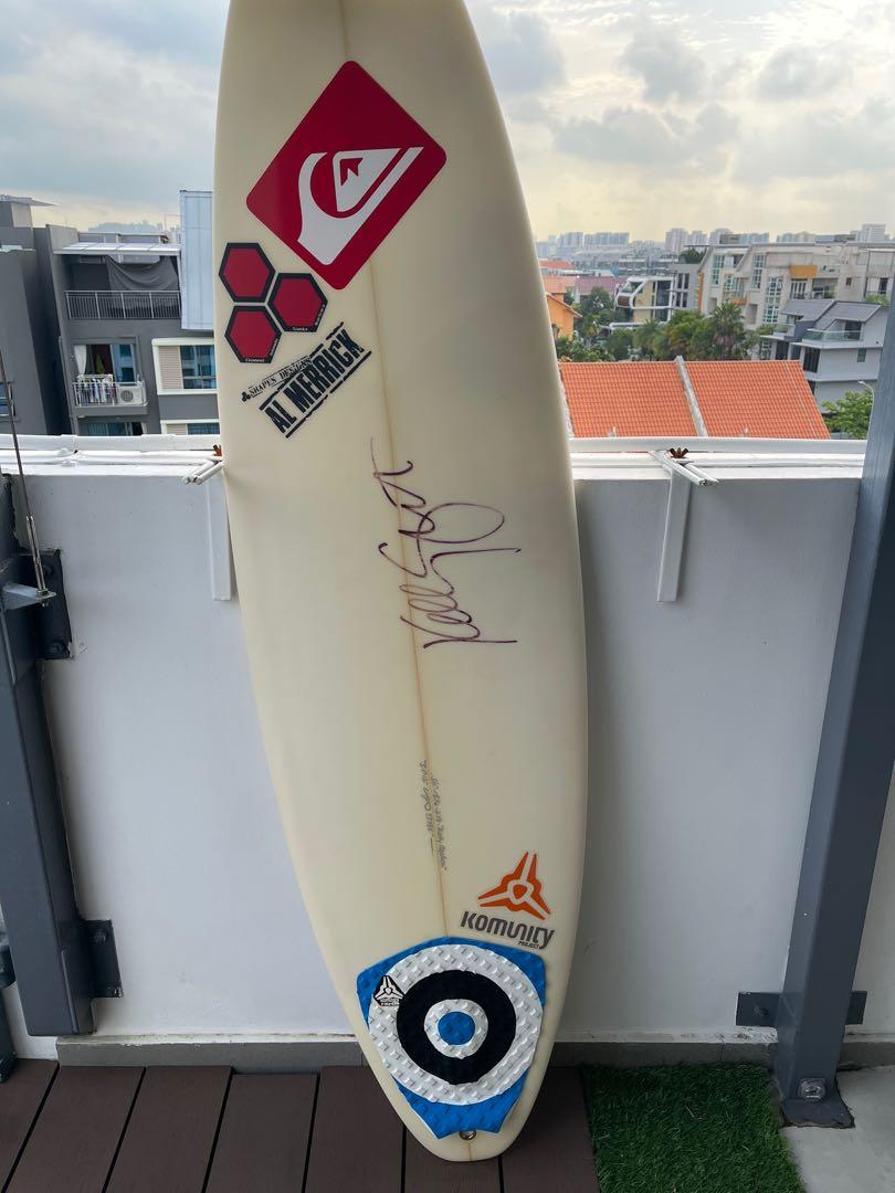 Al Merrick signed Kelly Slater board, Sports Equipment, Sports & Games ...