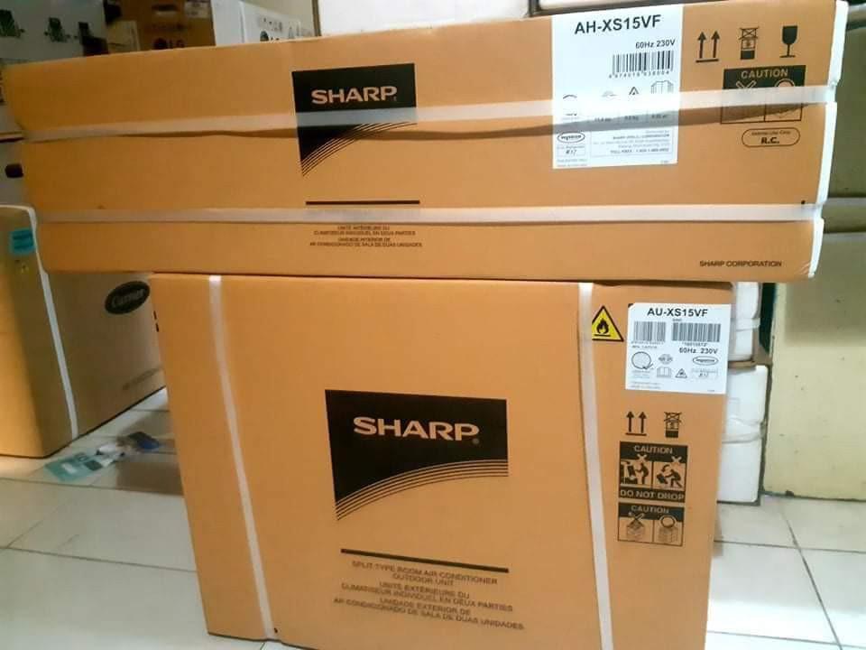 All new Sharp Inverter split type 1hp, TV & Home Appliances, Air ...