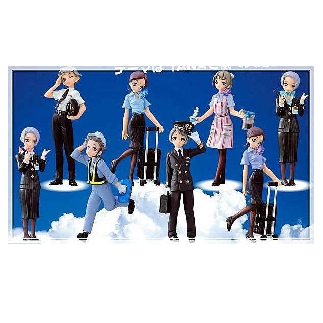 ANA Uniform Collection 2 Complete Set (一套8款), 興趣及遊戲, 收藏品及紀念品, 日本明星 ...