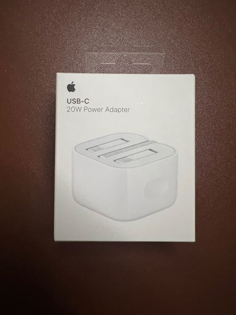 Apple USB-C Power Adapter Plug for iPhone / iPad / MacBook, Mobile ...