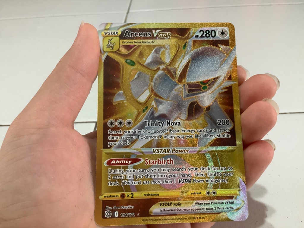 arceus mega evolution card