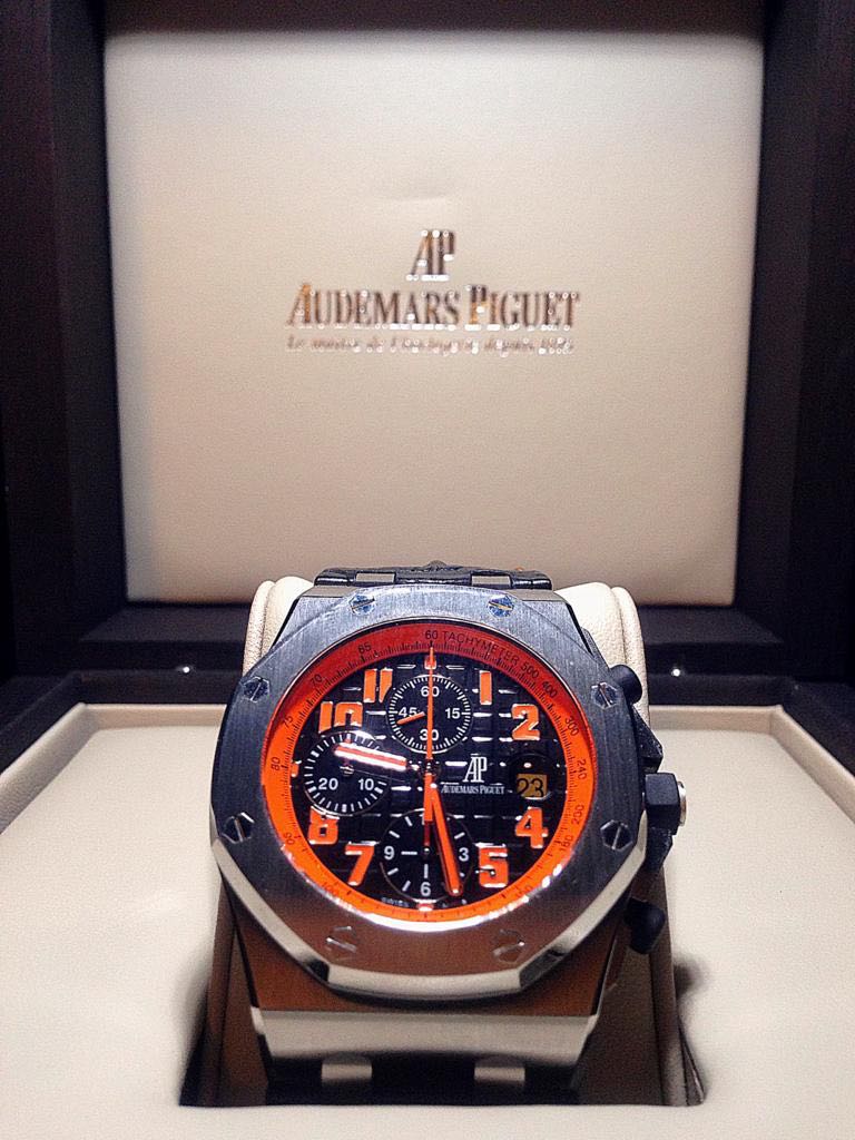 Audemars Piguet Royal Oak Offshore Volcano, Luxury, Watches on Carousell