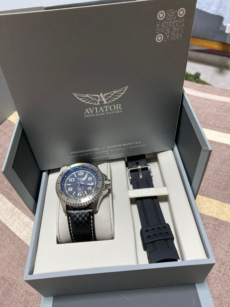 Aviator SAF watch, Luxury, Watches on Carousell
