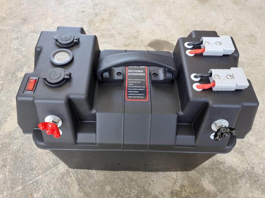Battery Box Enclosure, Sports Equipment, Hiking & Camping on Carousell