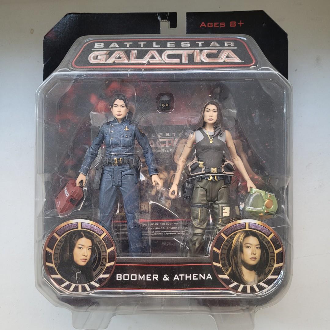 Battlestar Galactica Boomer and Athena Action Figure 2-Pack, Hobbies ...
