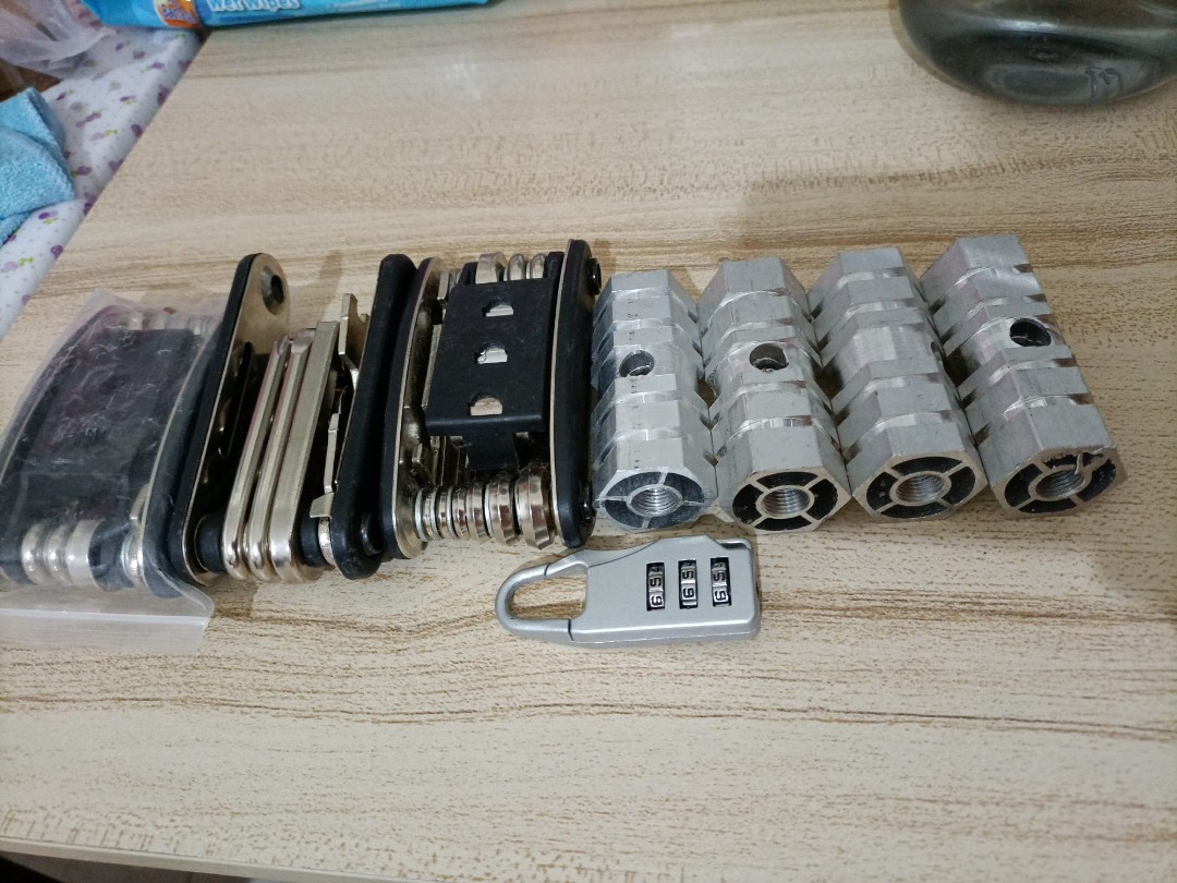 Bike Scooter Multi Tool Kit Axles Foot Rest Peg Combination Lock ...