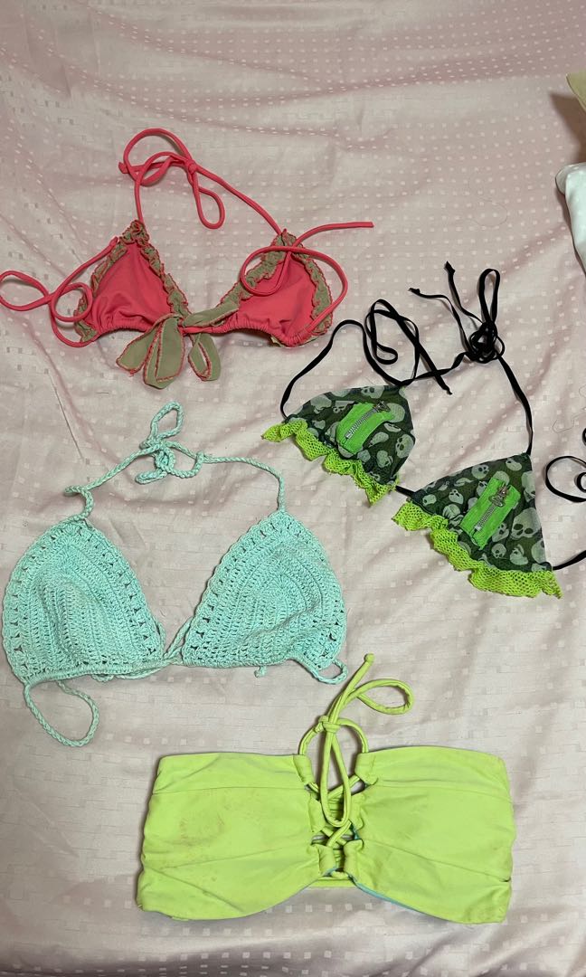 Bikini top 100 each, Women's Fashion, Swimwear, Bikinis & Swimsuits on ...