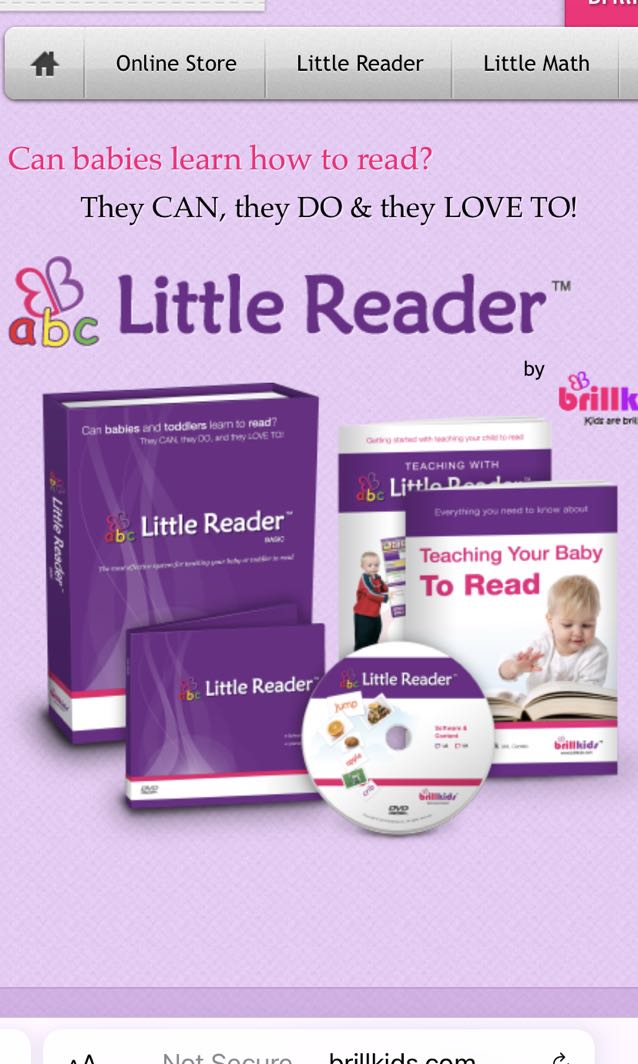 Brillkids Learn To Read Set, Babies & Kids, Infant Playtime on Carousell
