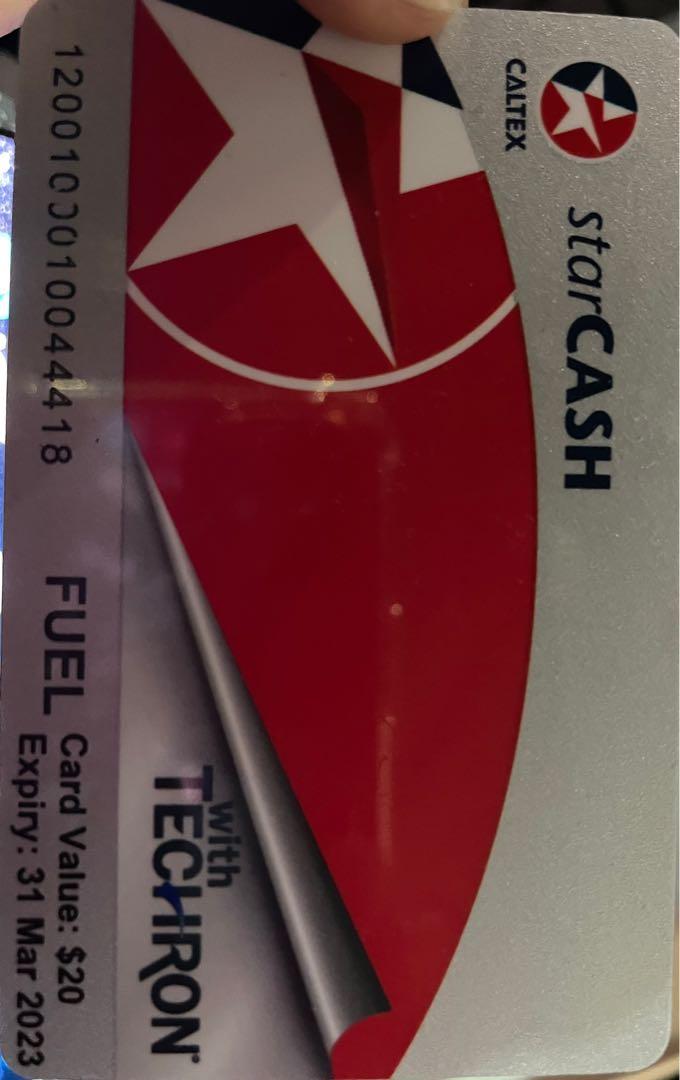 Caltex cash voucher $20, Tickets & Vouchers, Local Attractions ...