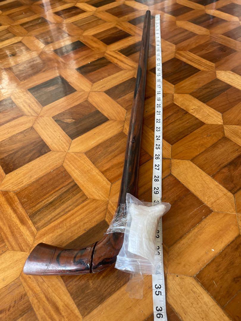 Cane baston vintage collectable camagong wood, Hobbies & Toys ...