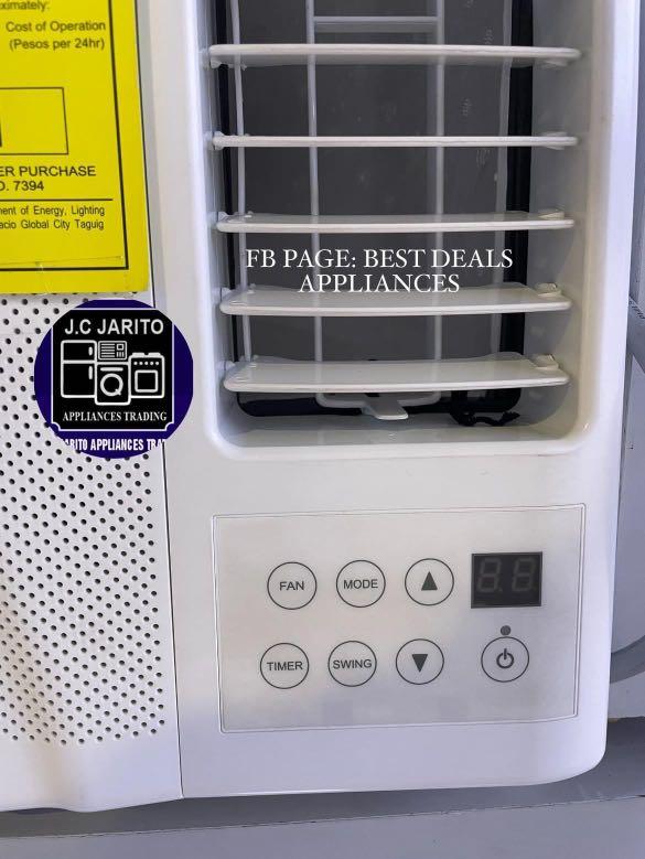 CARRIER AURA NON INVERTER REMOTE WINDOW TYPE AIRCON ON SALE, TV & Home ...