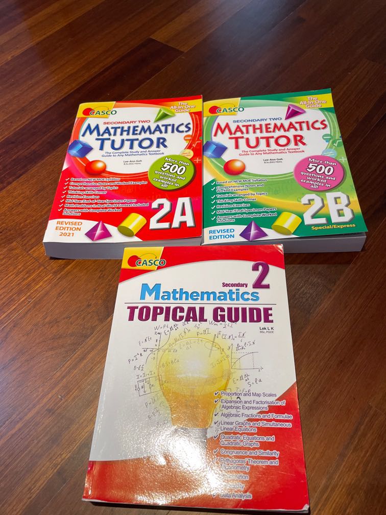 Casco Sec 2 Mathematics, Hobbies & Toys, Books & Magazines, Assessment ...
