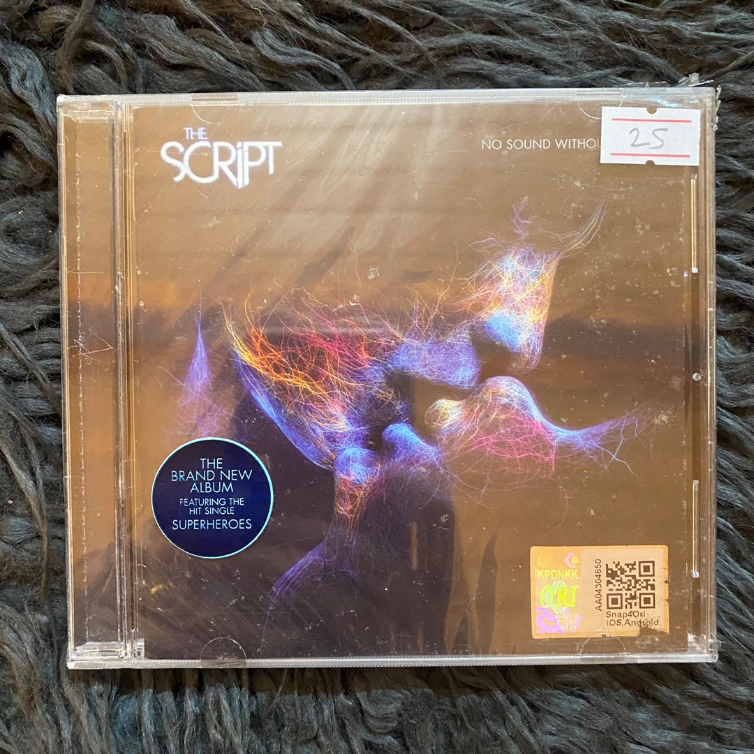 The Script Album Cover No Sound Without Silence