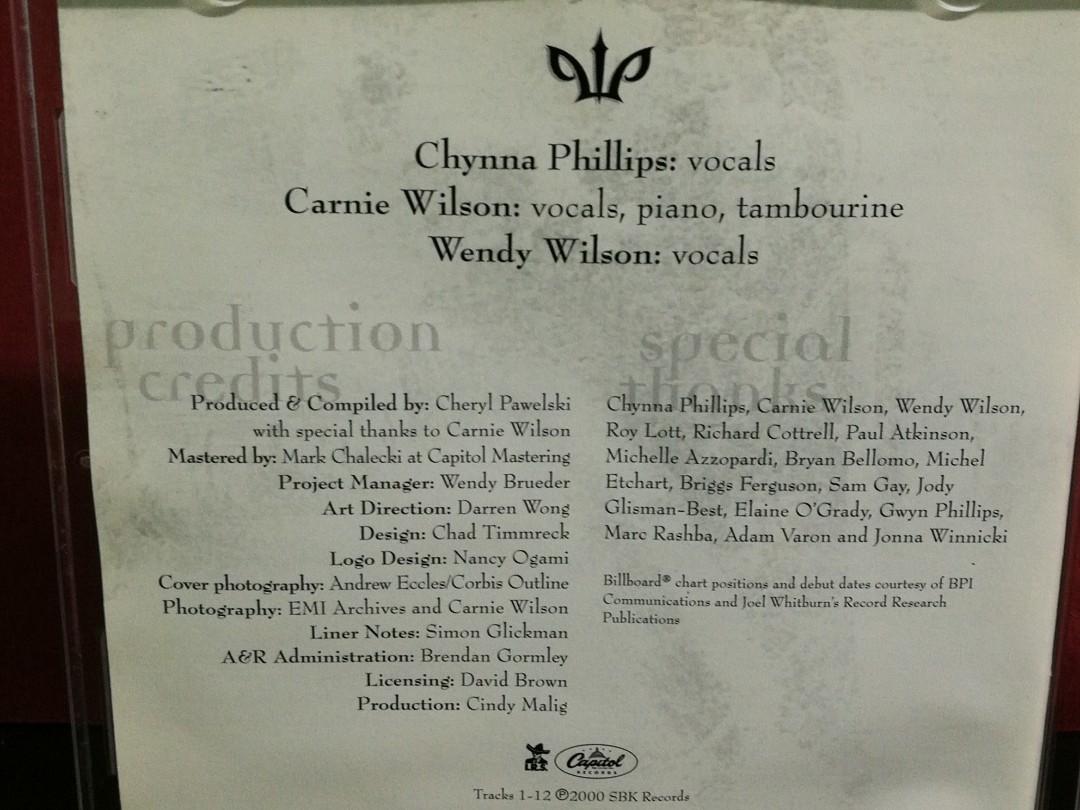 CD WILSON PHILLIPS : Greatest Hits, Hobbies & Toys, Music & Media, CDs ...