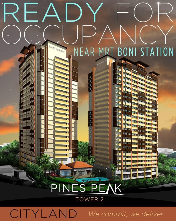 CITYLAND Pines Peak Tower 1 2 bedrooms condo in Mandaluyong near MRT ...