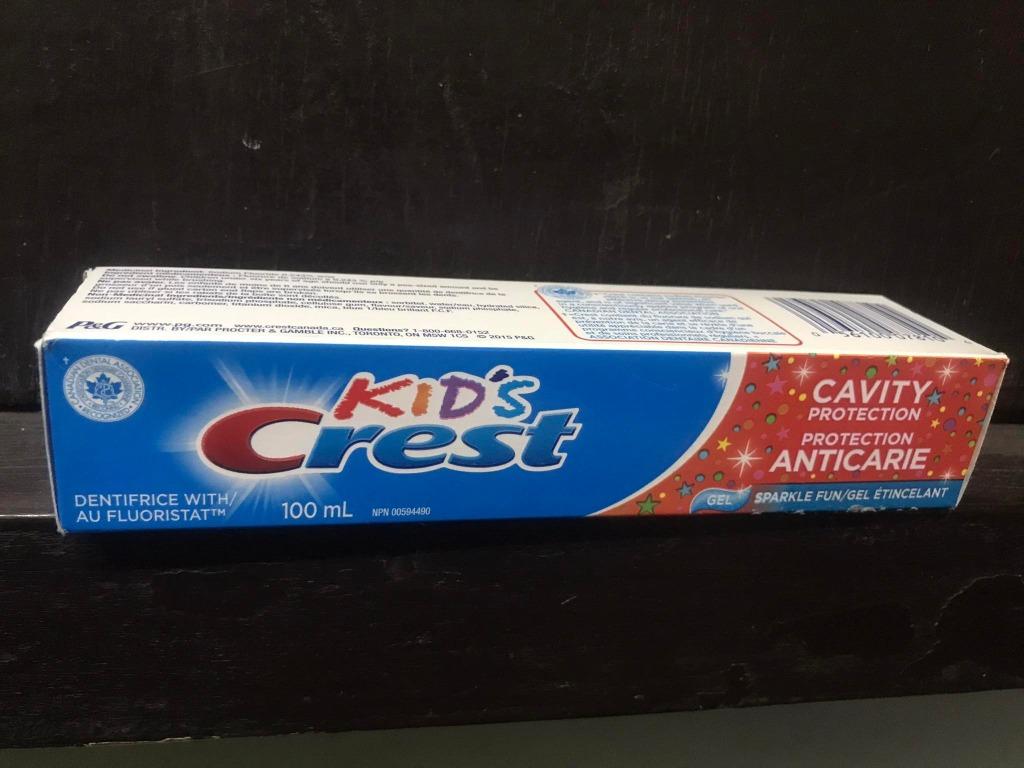 Crest Kids Toothpaste Cavity Protection 100ml, Babies & Kids, Bathing ...